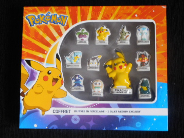 Pikachu dans les galettes des rois pour Pokémon Ultra Lune et Soleil